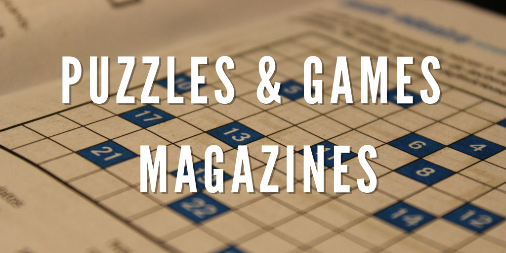 Top 10 Puzzles & Games Magazines - AllYouCanRead.com
